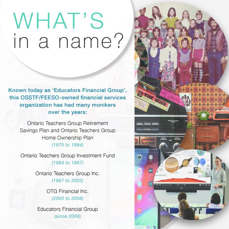 Educators Financial Group through the years (1975 - present)